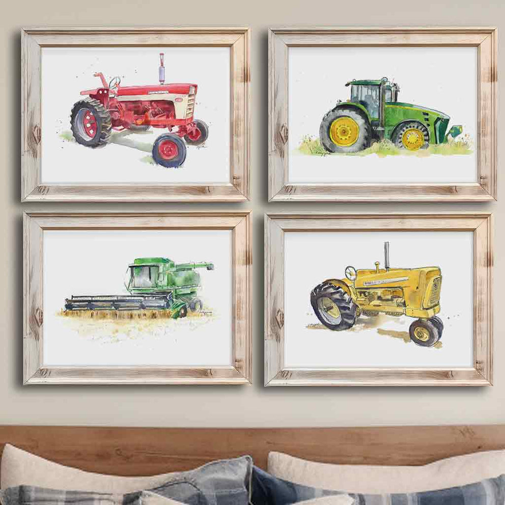 Tractor Art Prints Collection | John Deere, Farmall & More – Little ...