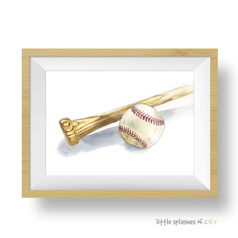 Sports Wall Decor | Toddler or Teen Room | Baseball Art Prints – Little ...